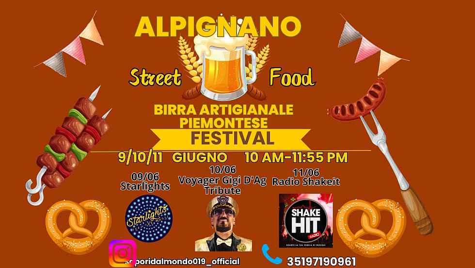 Alpignano,Festival della Birra Artigianale Piemontese
